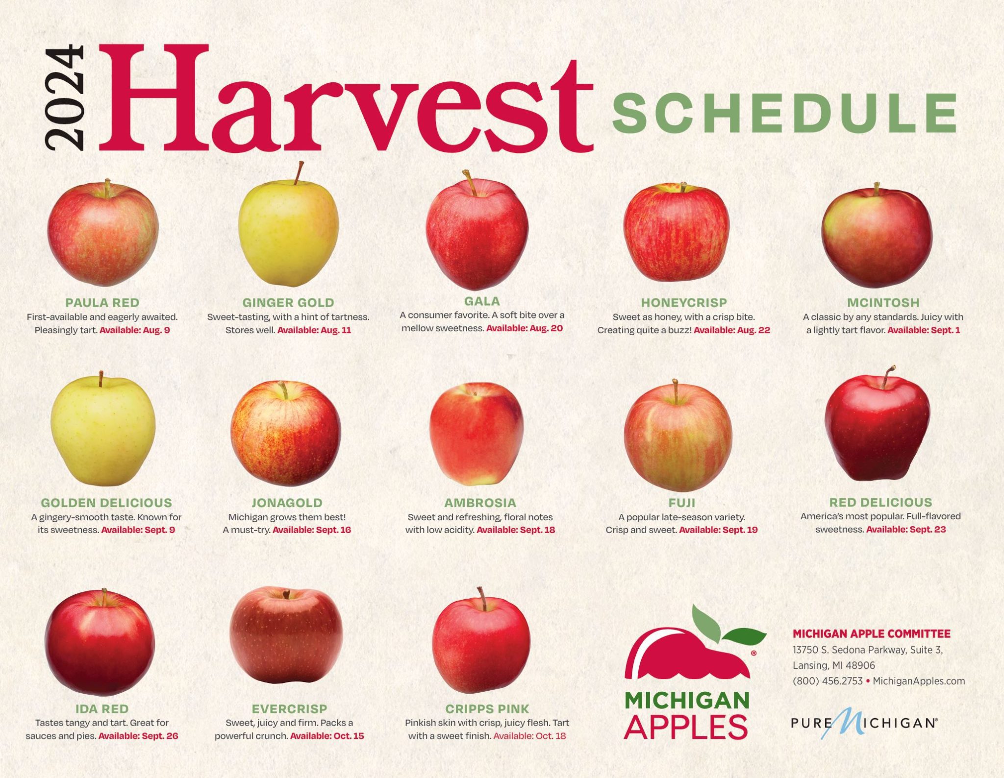 Michigan Apple Facts and History - Michigan Apples