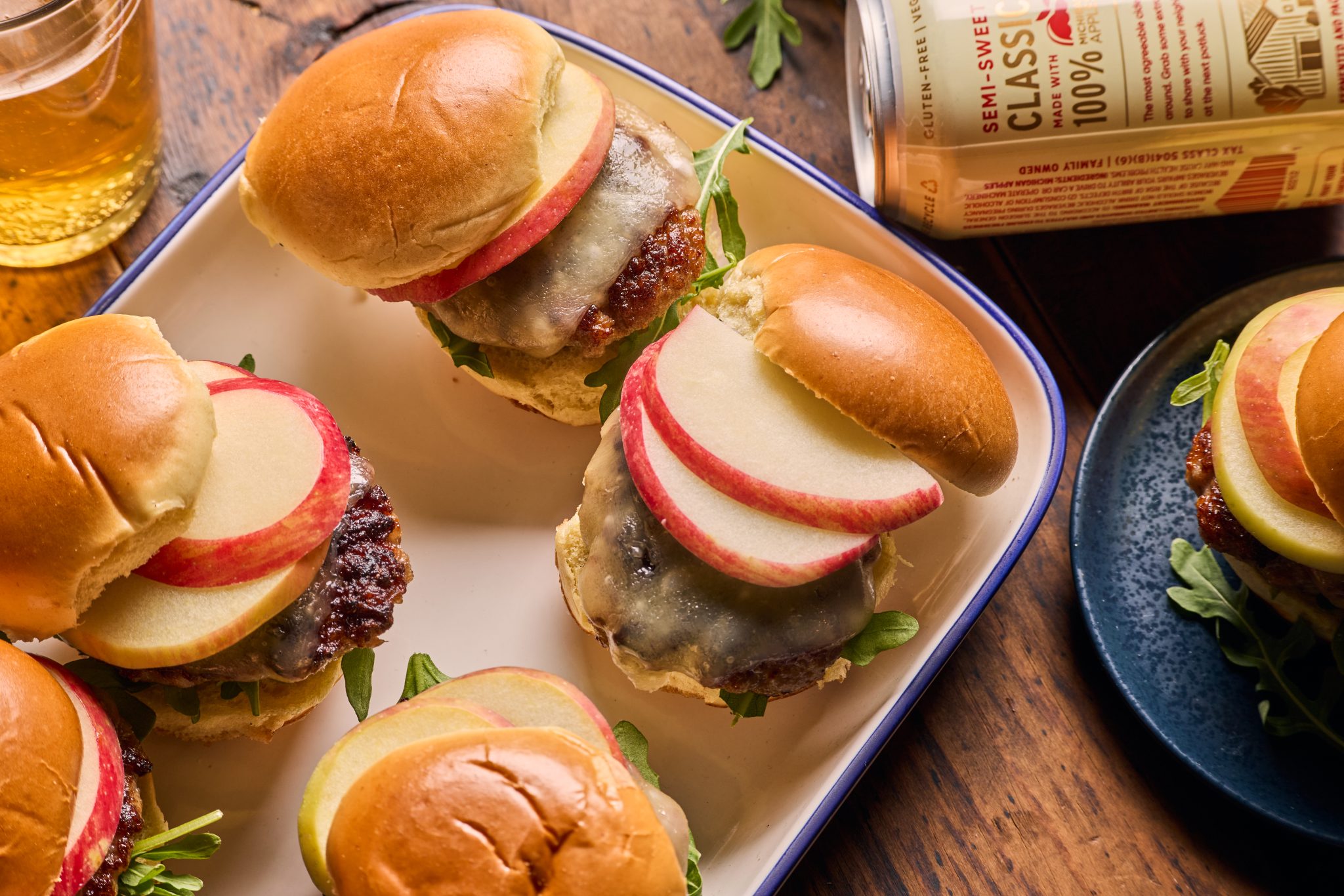 Sausage, Apple and Havarti Sliders - Michigan Apples